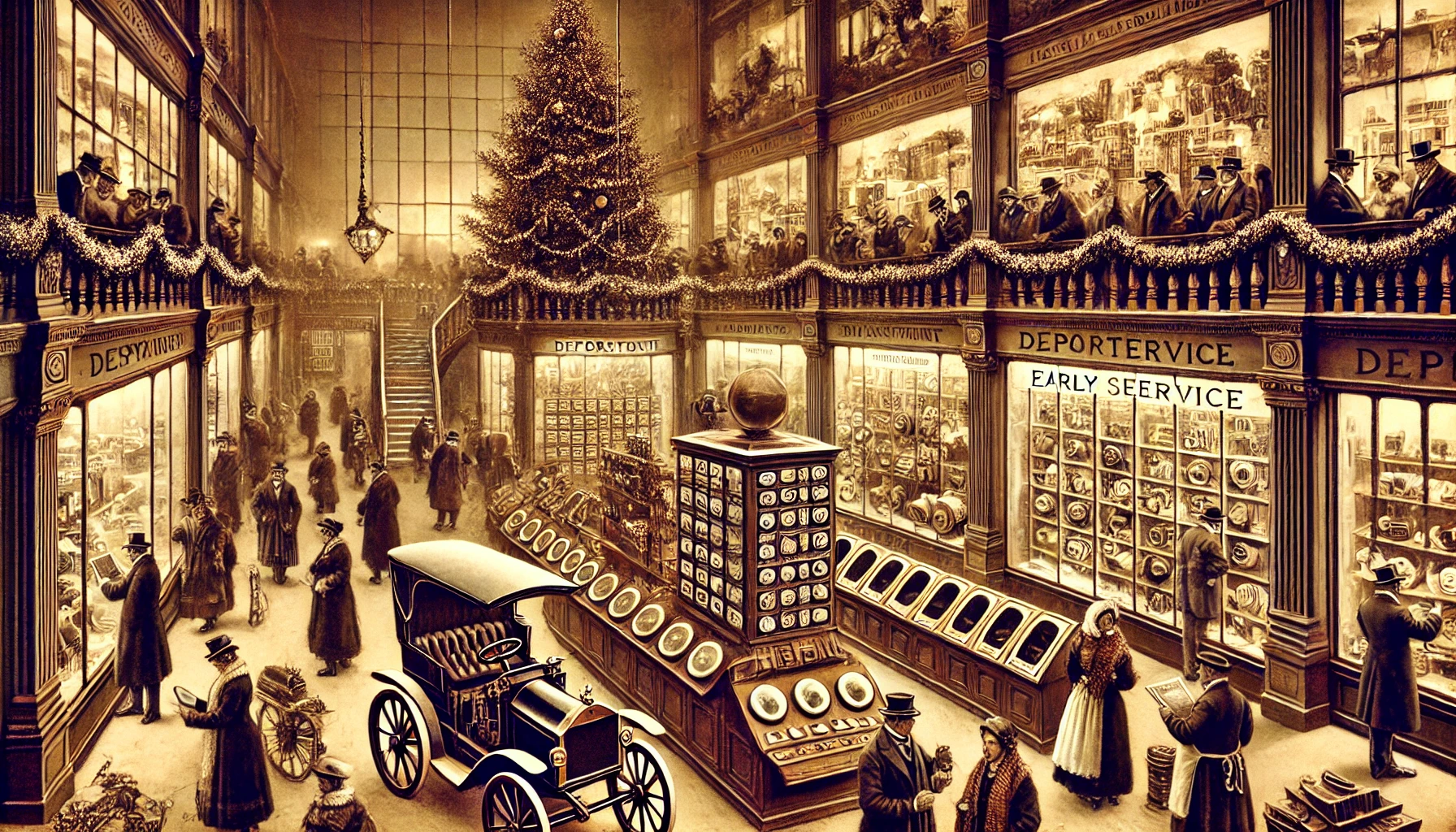 Christmas Shopping Innovations Before The Web - Enbecom Blog